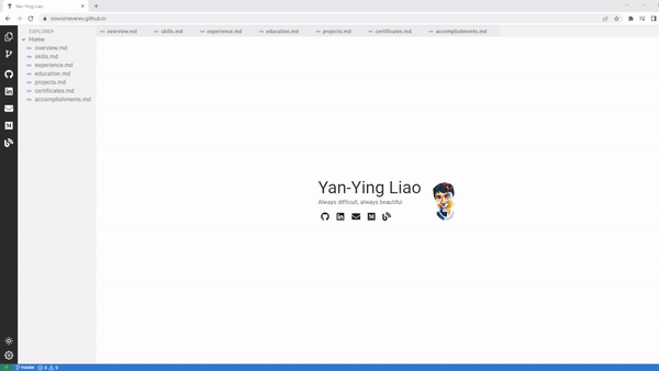 vscode-portfolio | A personal website portfolio similating Visual ... vscode-portfolio | A personal website portfolio similating Visual ...